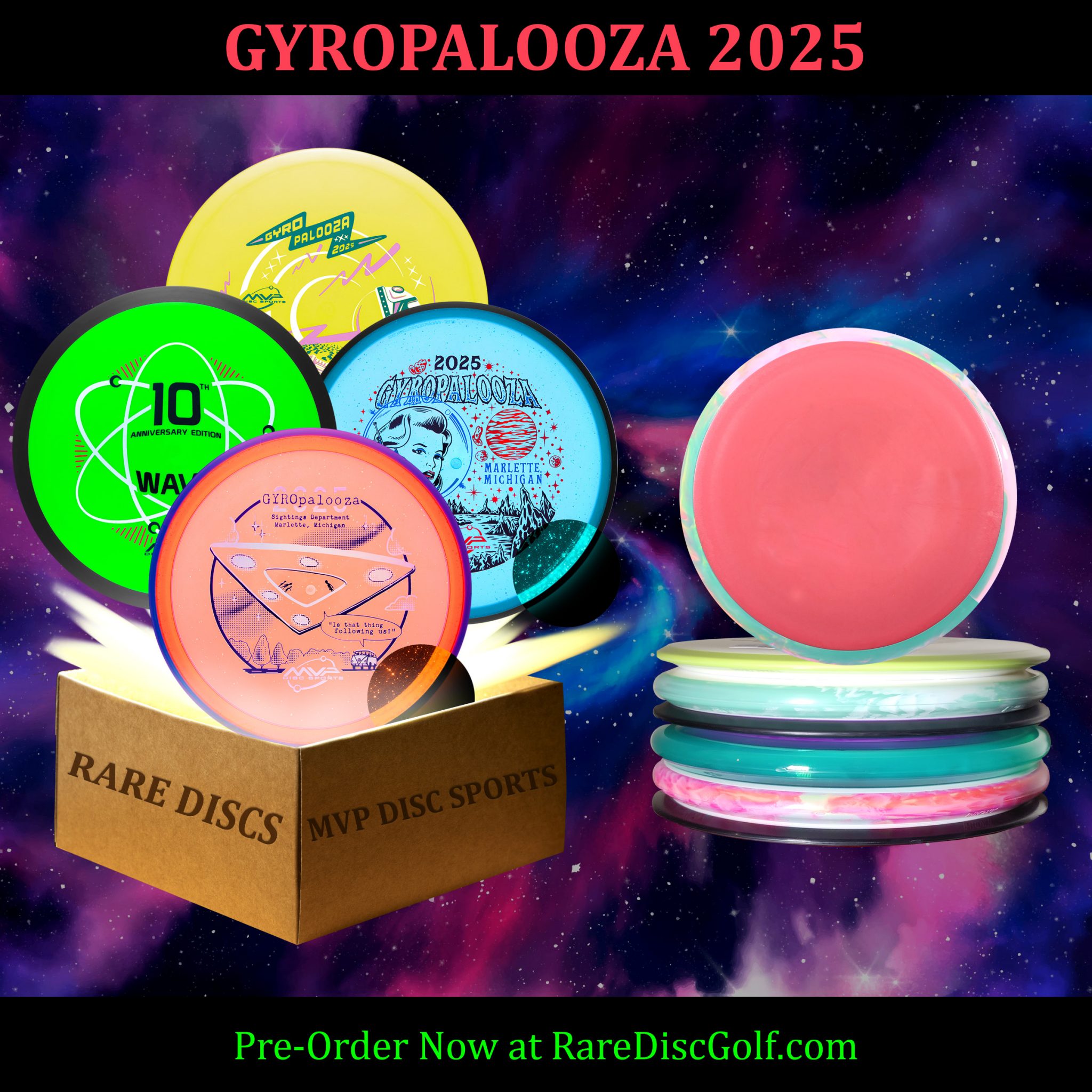 The Gyropalooza 2025 Mystery Box Contents Revealed! – Rare Discs – Disc ...